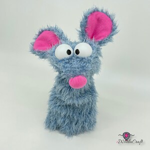 Ratty Pinky Joy - Hand Puppet, Muppet Style - Etsy