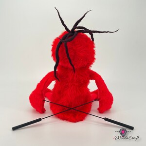 Red Monster - Hand Puppet, Muppet Style With Dreads - Etsy