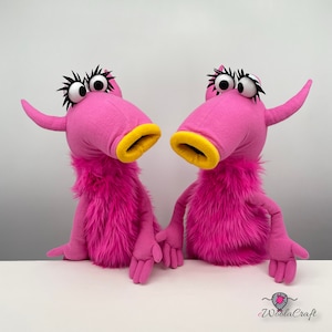 Snowth Inspired Hand Puppet, Muppet Style - Etsy