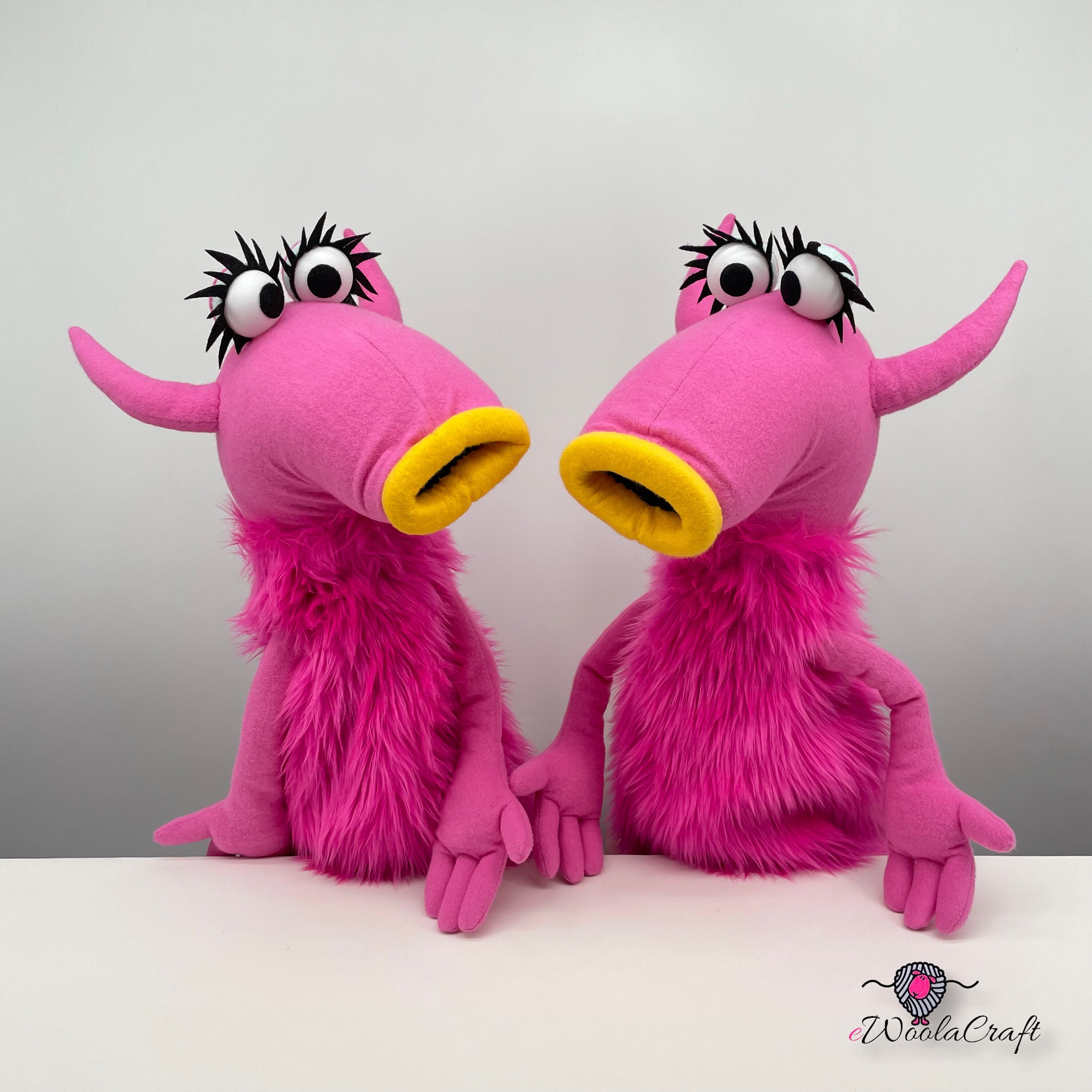 Snowth Inspired Hand Puppet, Muppet Style - Etsy