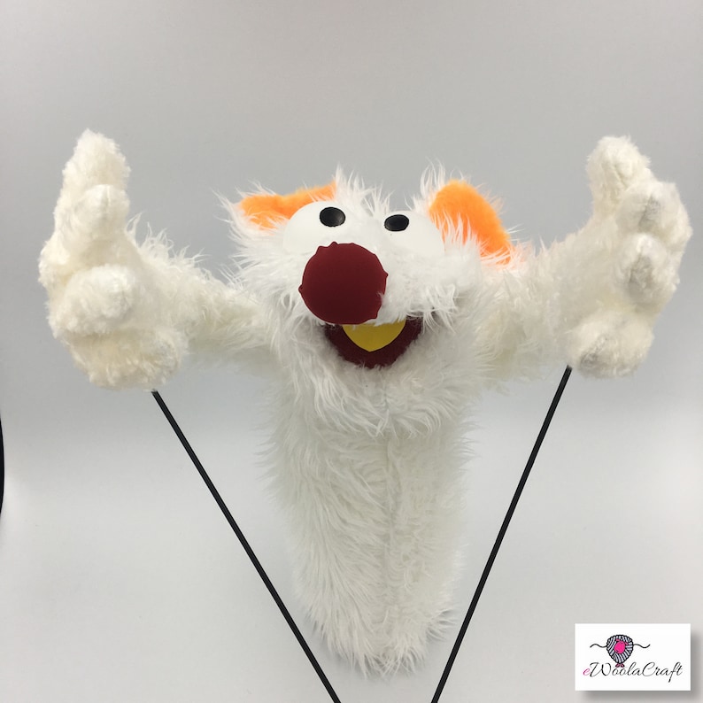 Miss Mouse Hand Puppet Muppet Style | Etsy UK