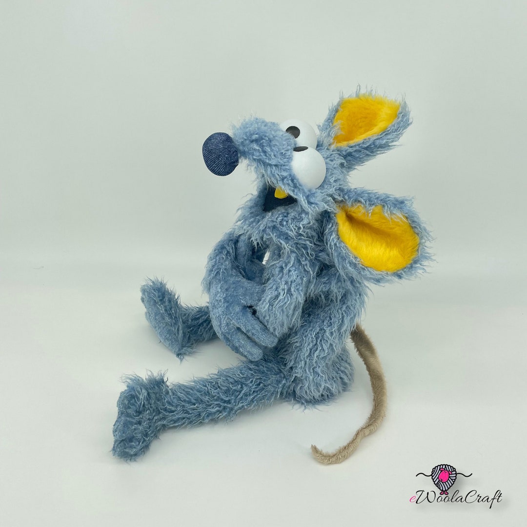 Ratty Joy - Hand Puppet, Muppet Style - Etsy