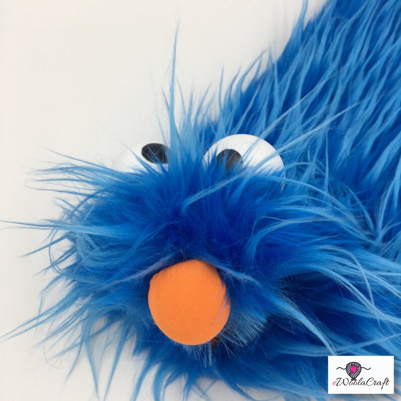 Blue Banana hand puppet toy for kids | Etsy