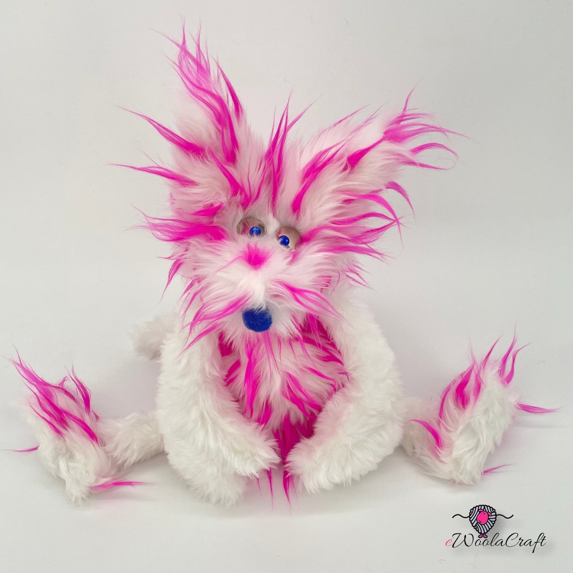 Snowy Kitten Hand Puppet Muppet Style - Etsy