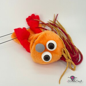 Sunshine Baby With Red Accent - Hand Puppet, Toy for Girl - Etsy