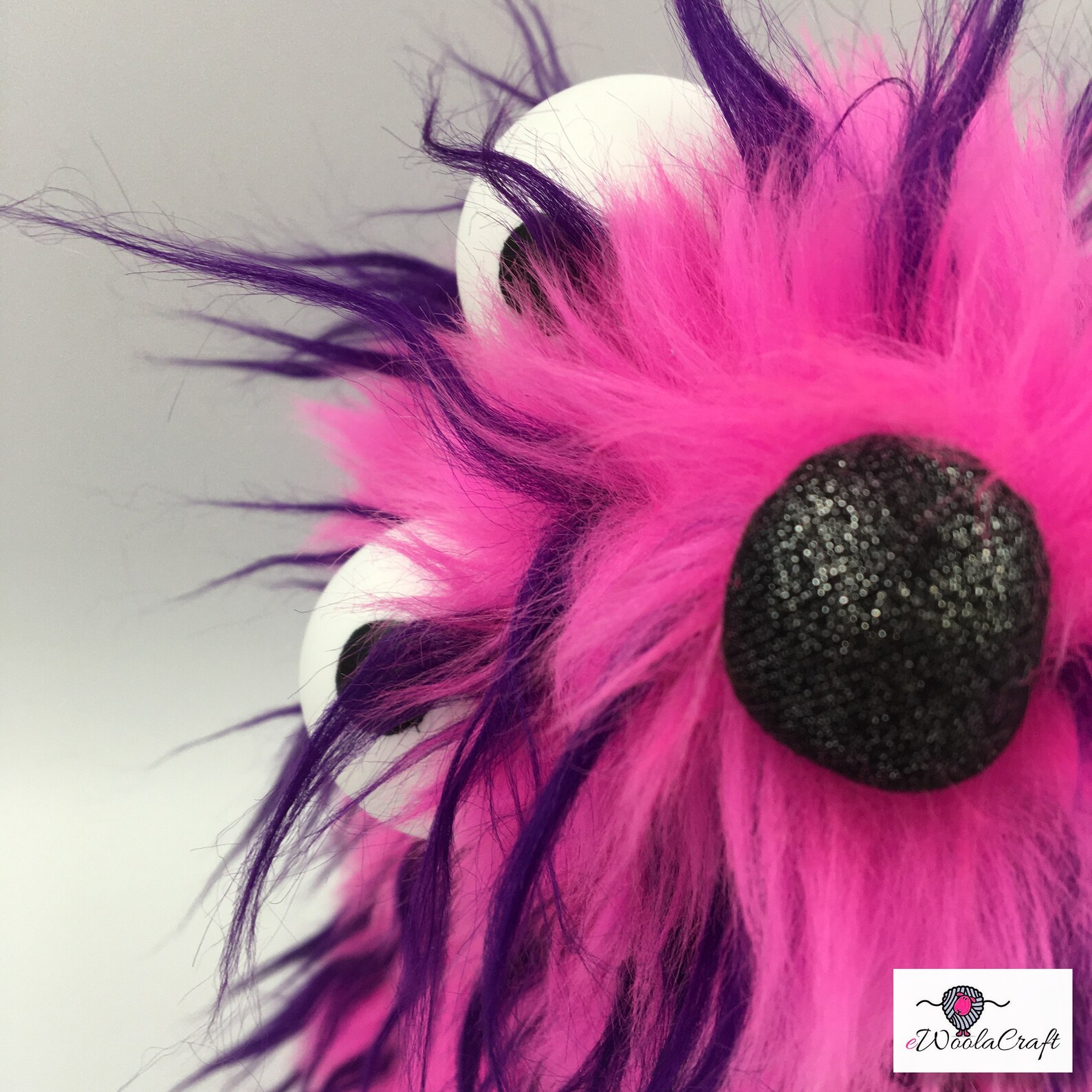 Dizzy Pink Hand Puppet Toy for Kids | Etsy