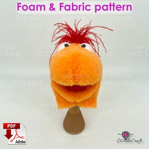 The Long Nose-shaped Puppet's Head PATTERN - Etsy