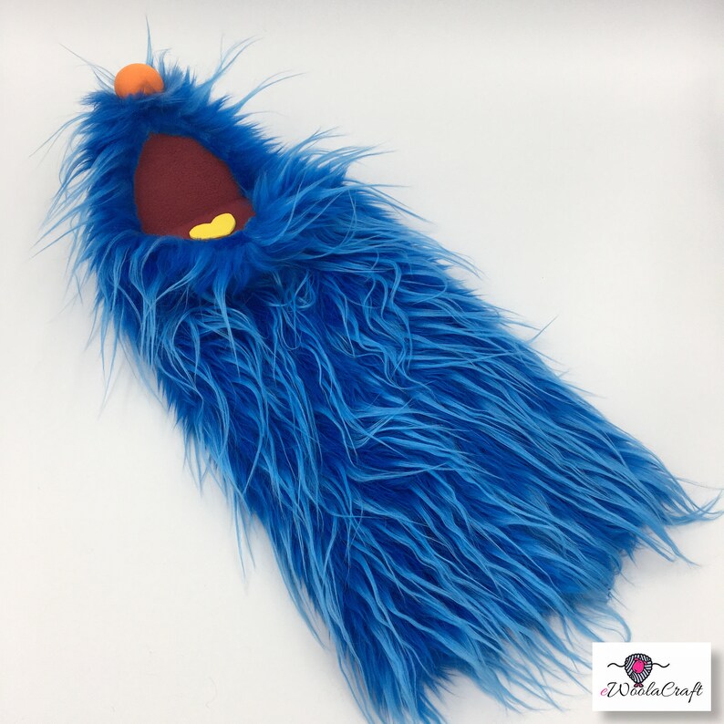 Blue Banana hand puppet toy for kids | Etsy