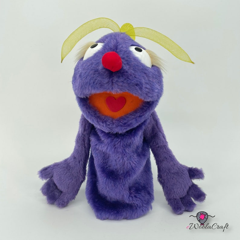 Smart Larry Hand Puppet Muppet Style Monster Puppet - Etsy