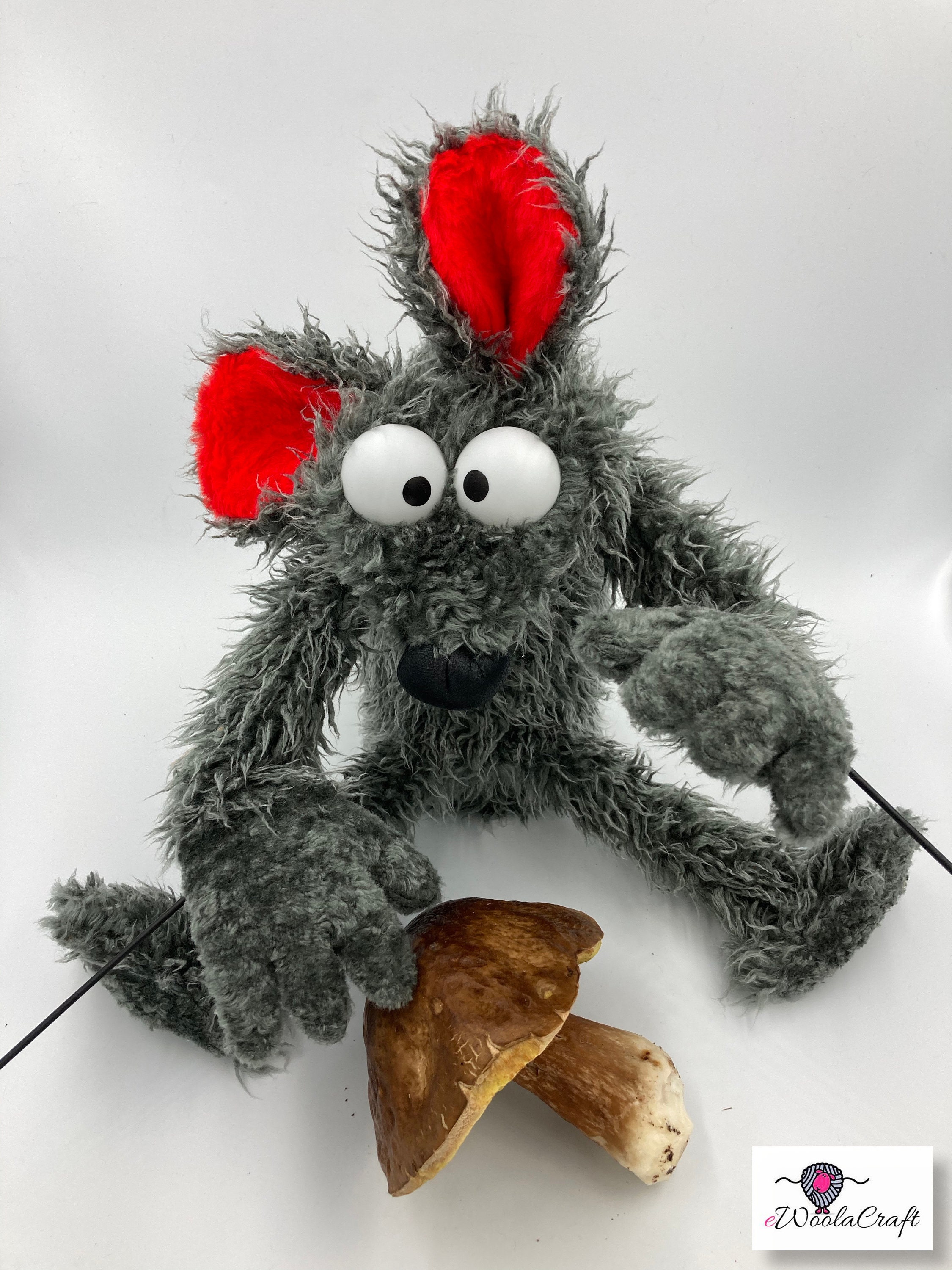 Mr Rat - Hand Puppet, Muppet Style - Etsy