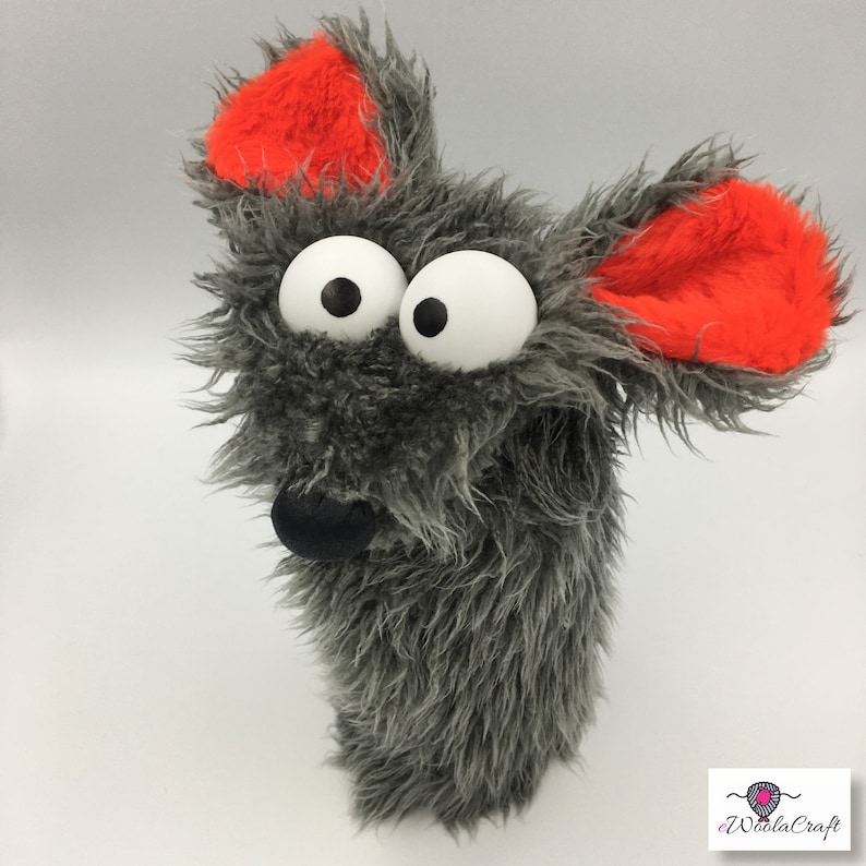 Mr Rat - Hand Puppet, Muppet Style - Etsy