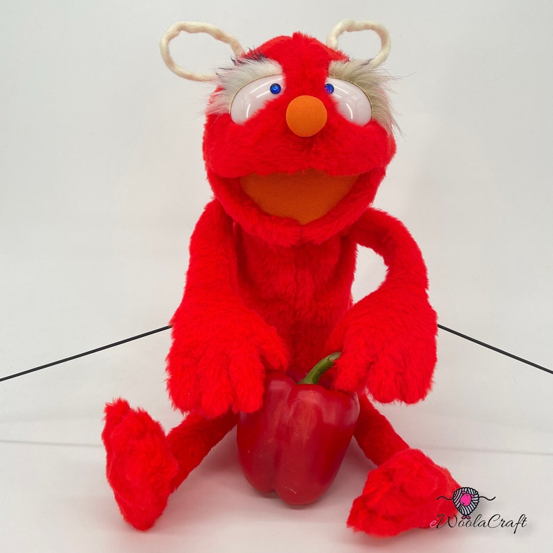 Sweet Pepper Hand Puppet Muppet Style - Etsy