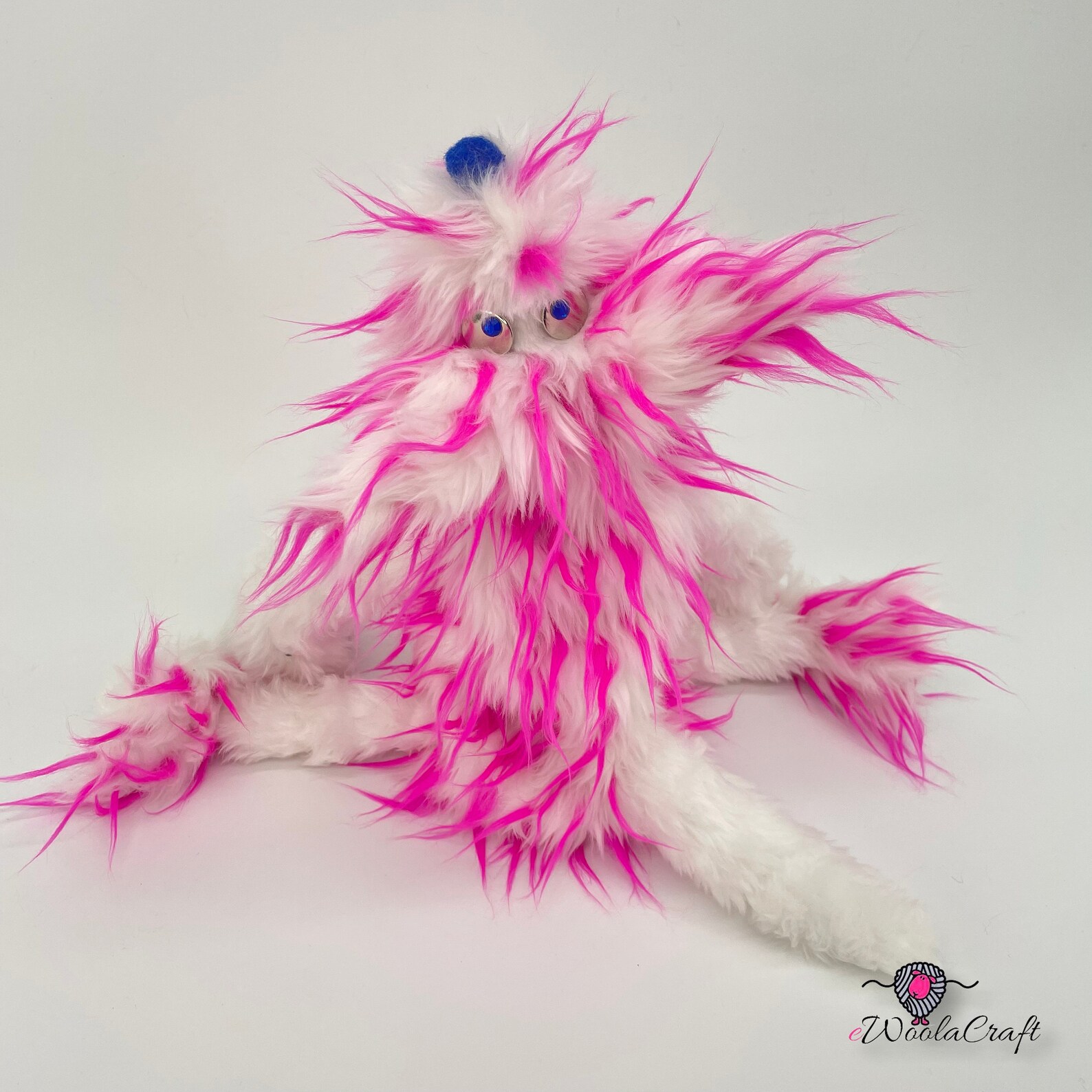 Snowy Kitten Hand Puppet Muppet Style - Etsy