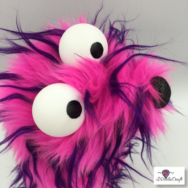 Dizzy Pink Hand Puppet Toy for Kids | Etsy