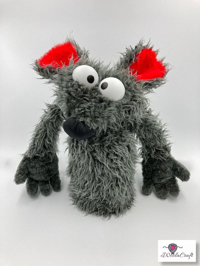 Mr Rat Hand Puppet Muppet Style - Etsy