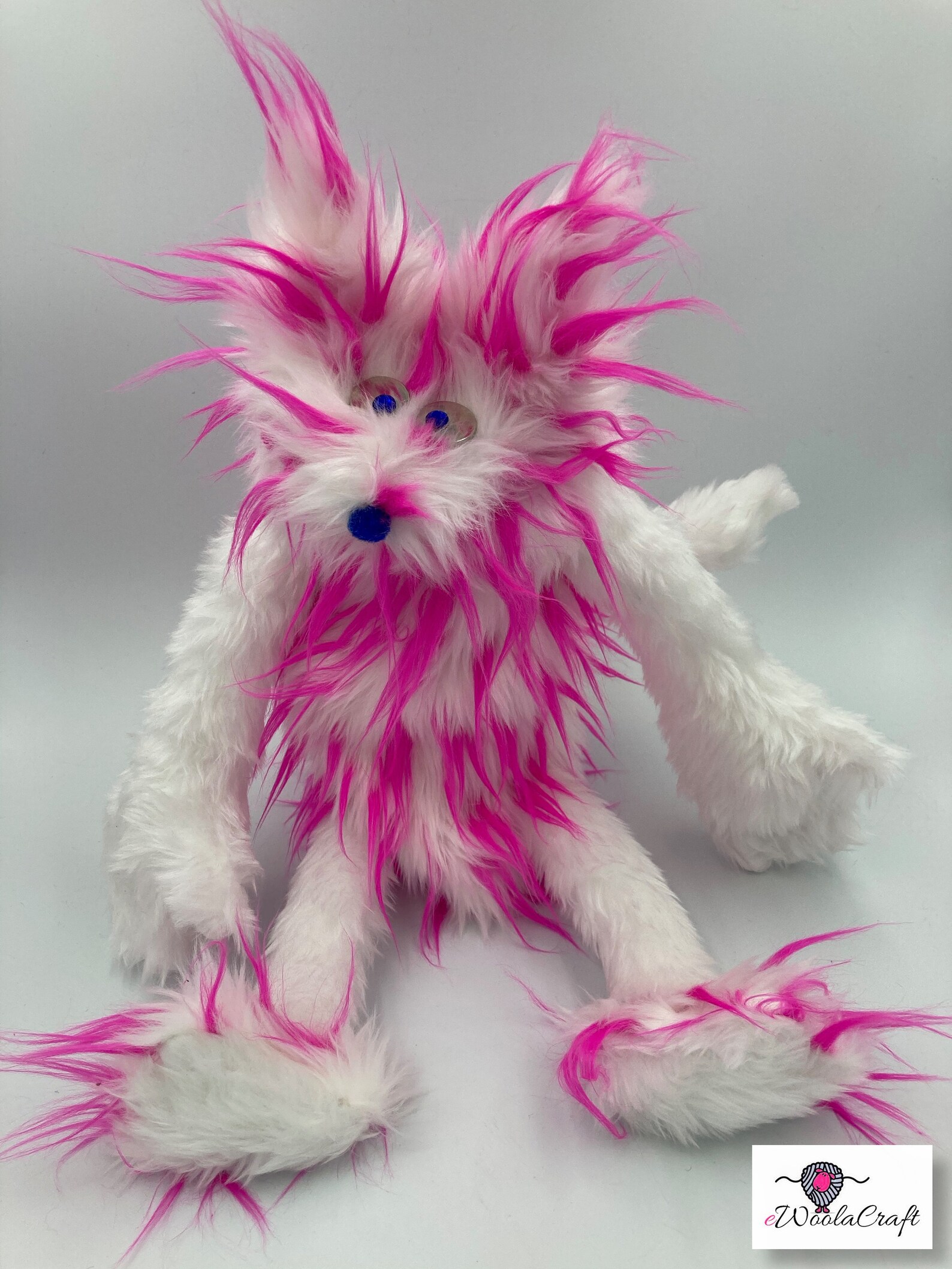 Snowy Kitten hand puppet muppet style | Etsy