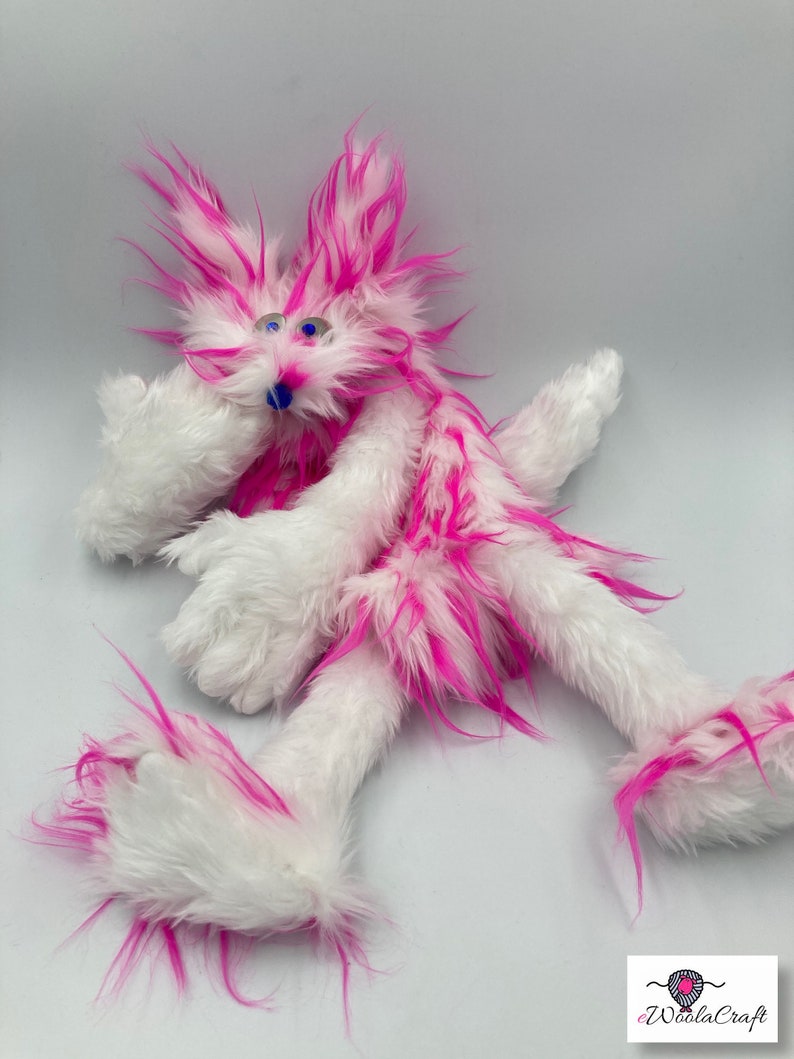 Snowy Kitten hand puppet muppet style | Etsy