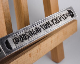 Leather Stamp Fonts - Etsy