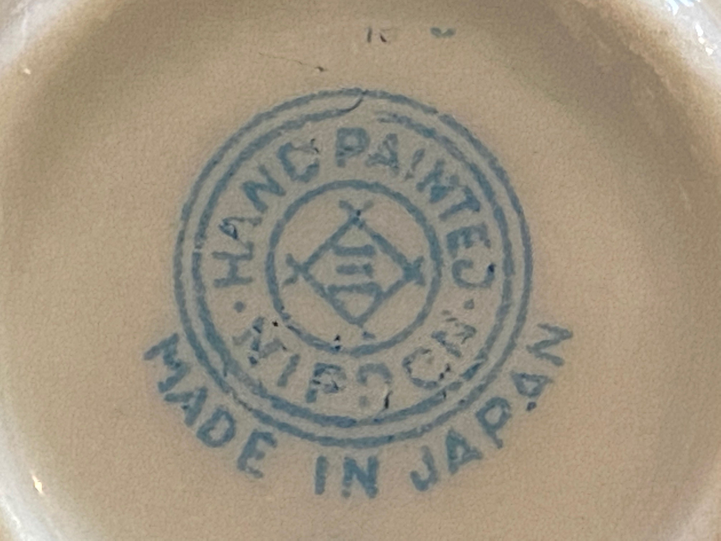 Antique Nippon Tea Set Moriage Gilded Bamboo Design Tea Pot, Sugar ...