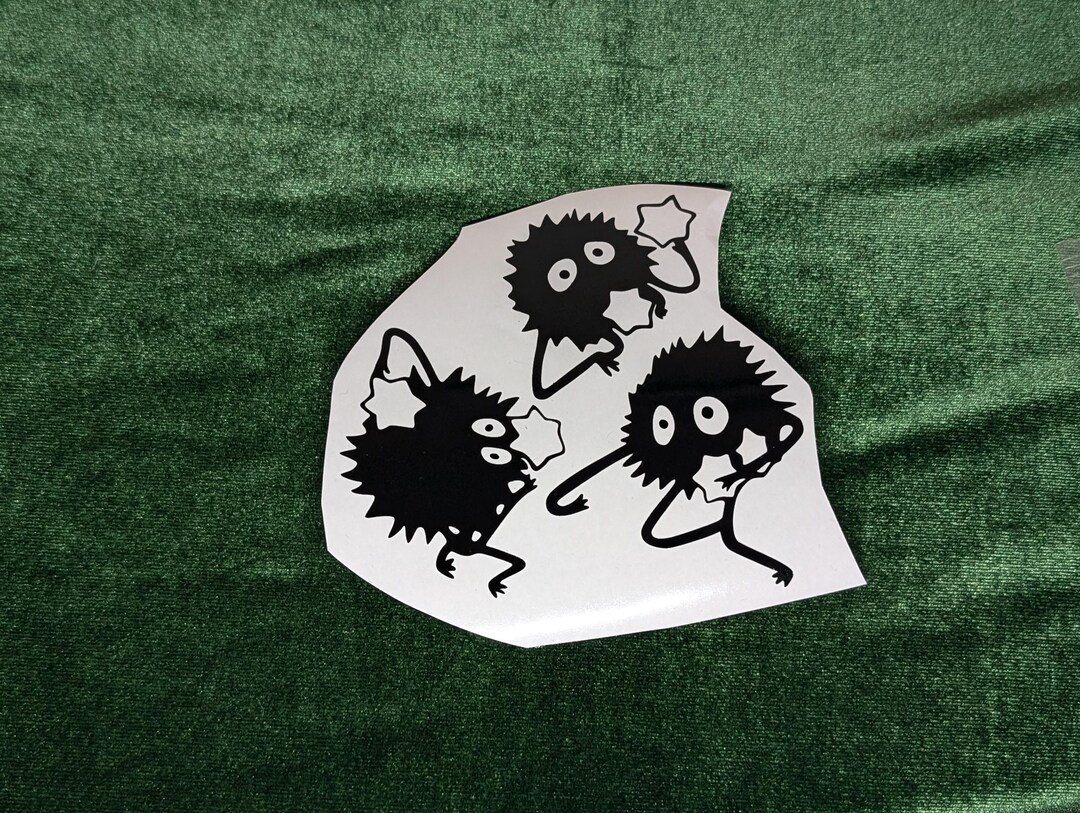 Dancing Soot Sprites Decal - Etsy