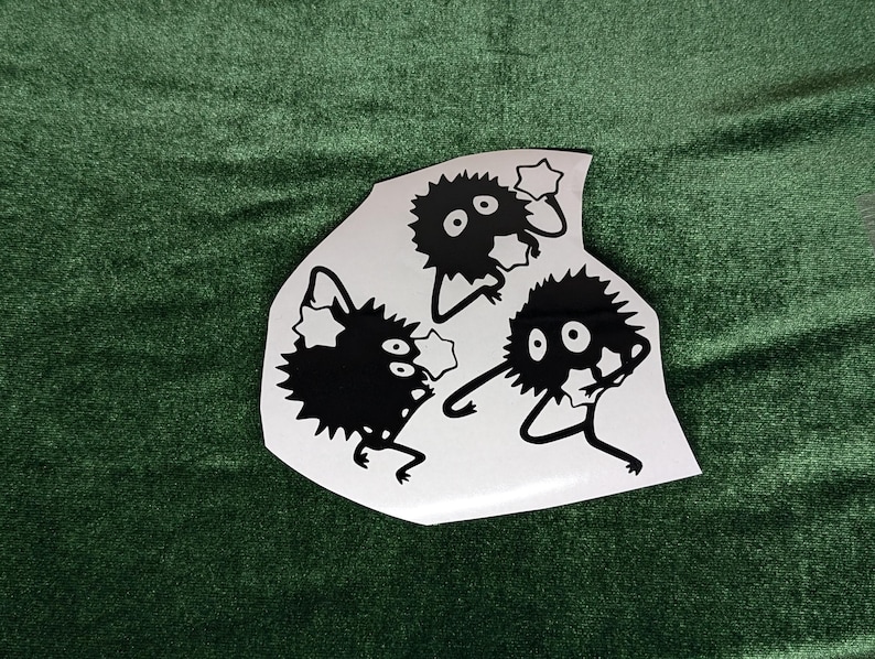Dancing Soot Sprites Decal - Etsy