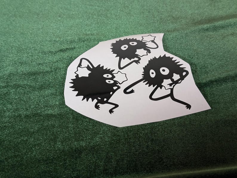 Dancing Soot Sprites Decal - Etsy