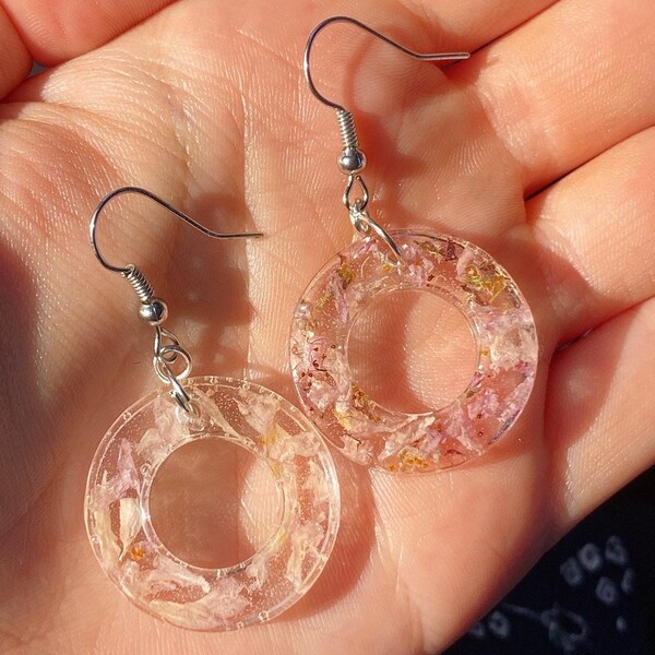 Pressed Flower Jewelry - Etsy