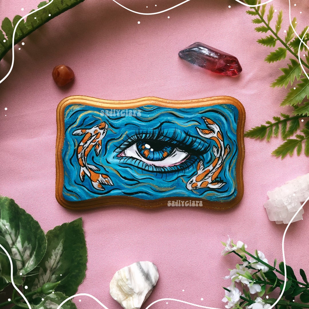 Koi Fish Eye Painting - Etsy Canada