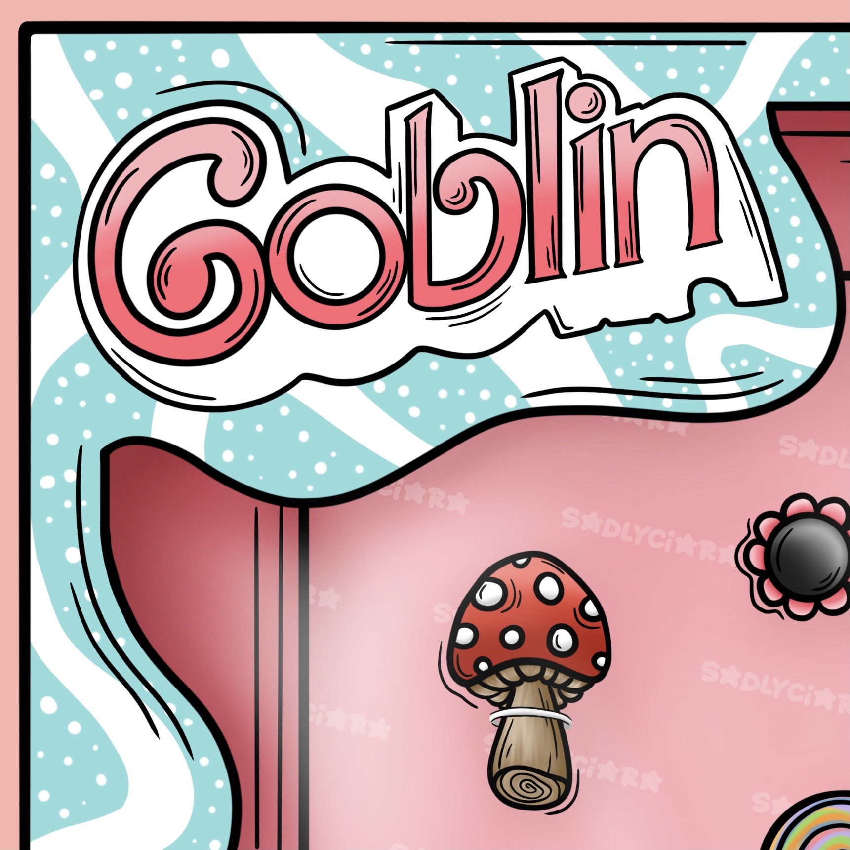 Goblin Barbie Print - Etsy