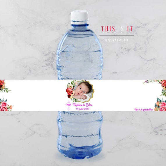 Christening Water Bottle Labels Christening Water Labels - Etsy