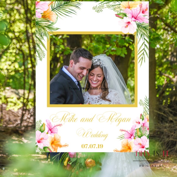 Tropical Photo Booth - Etsy