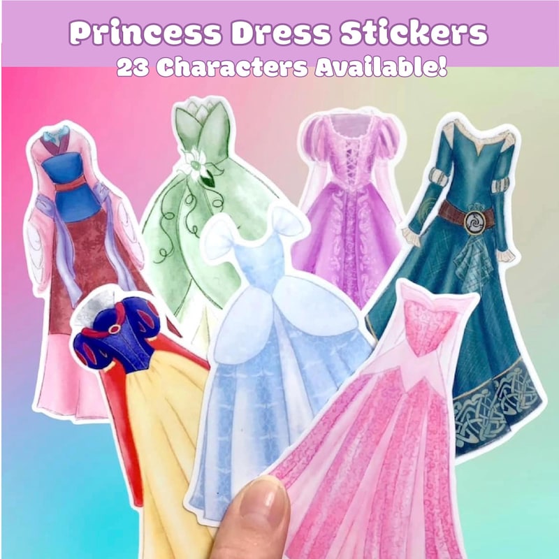 Dress Stickers - Etsy