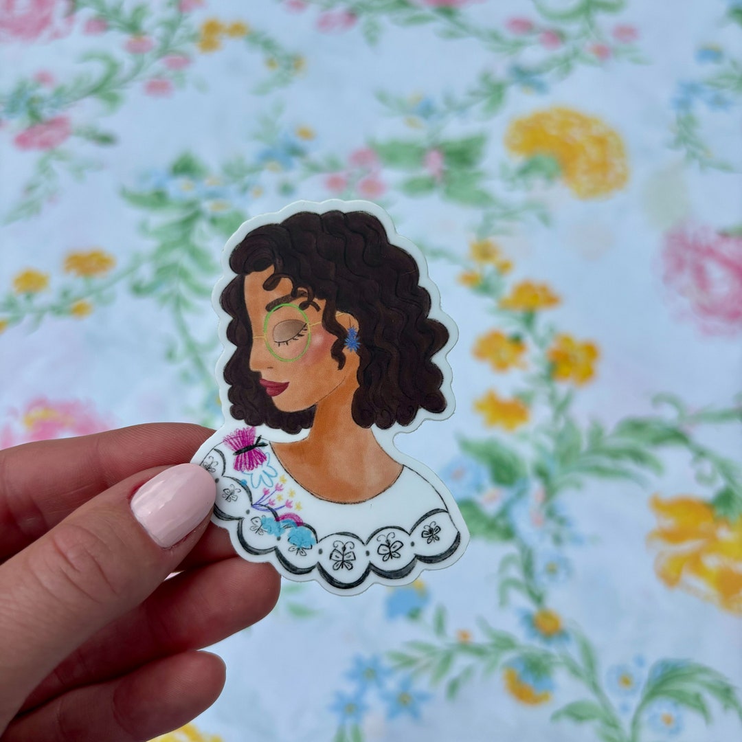 Miracle Princess Portrait Sticker - Etsy