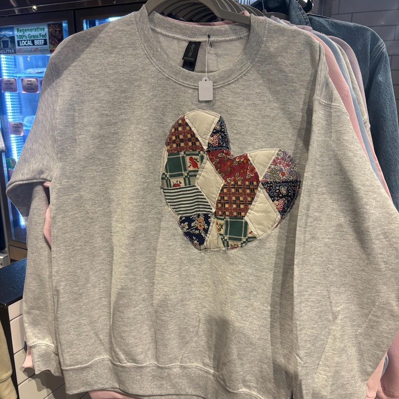 Patch Work Sweatshirt - Etsy