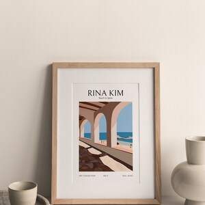 Printable Art Collection No.4, Beach in Spain Poster, Printable Summer ...