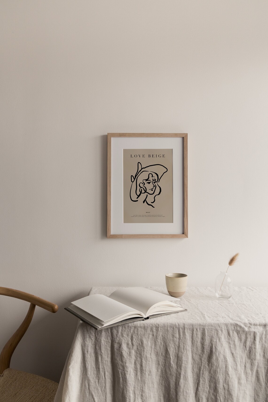 Printable Mid Century Poster _minimal Fashion Poster, Simple Abstract ...