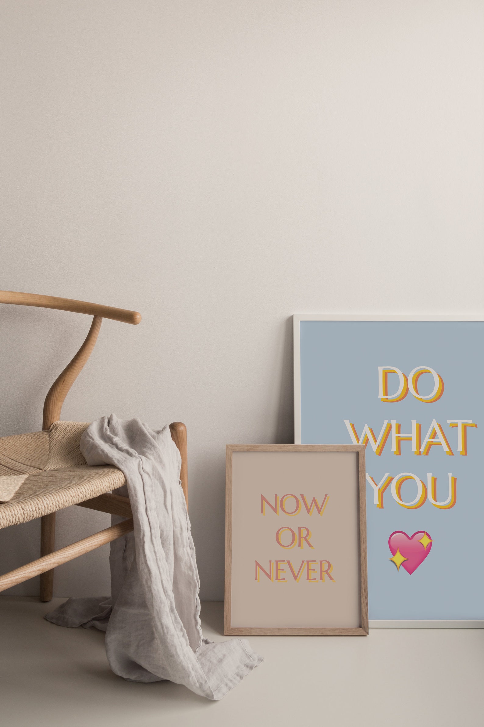 Printable Do What You Love Poster, Minimalist Typographic Art Print ...