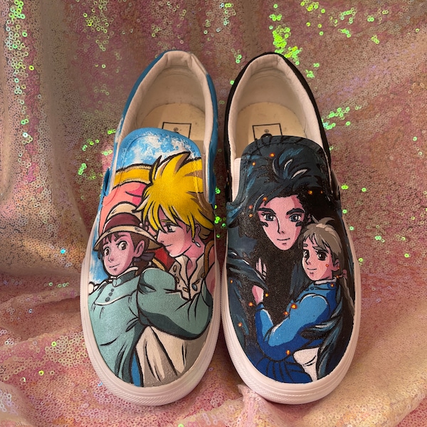 Painted Vans Shoes - Etsy