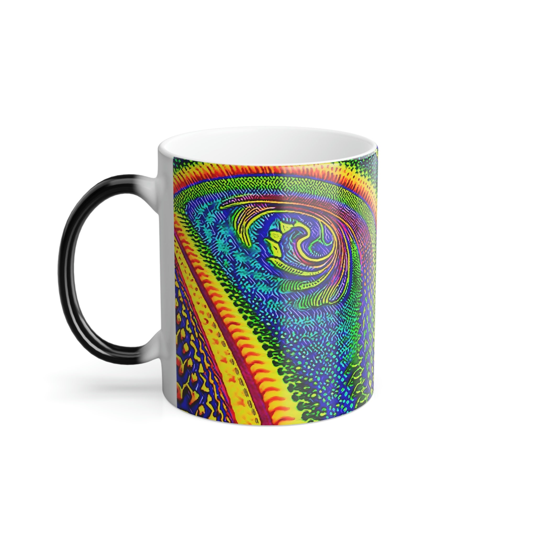 Psychedelic Color Changing Coffee Mug, 11 Oz - Etsy