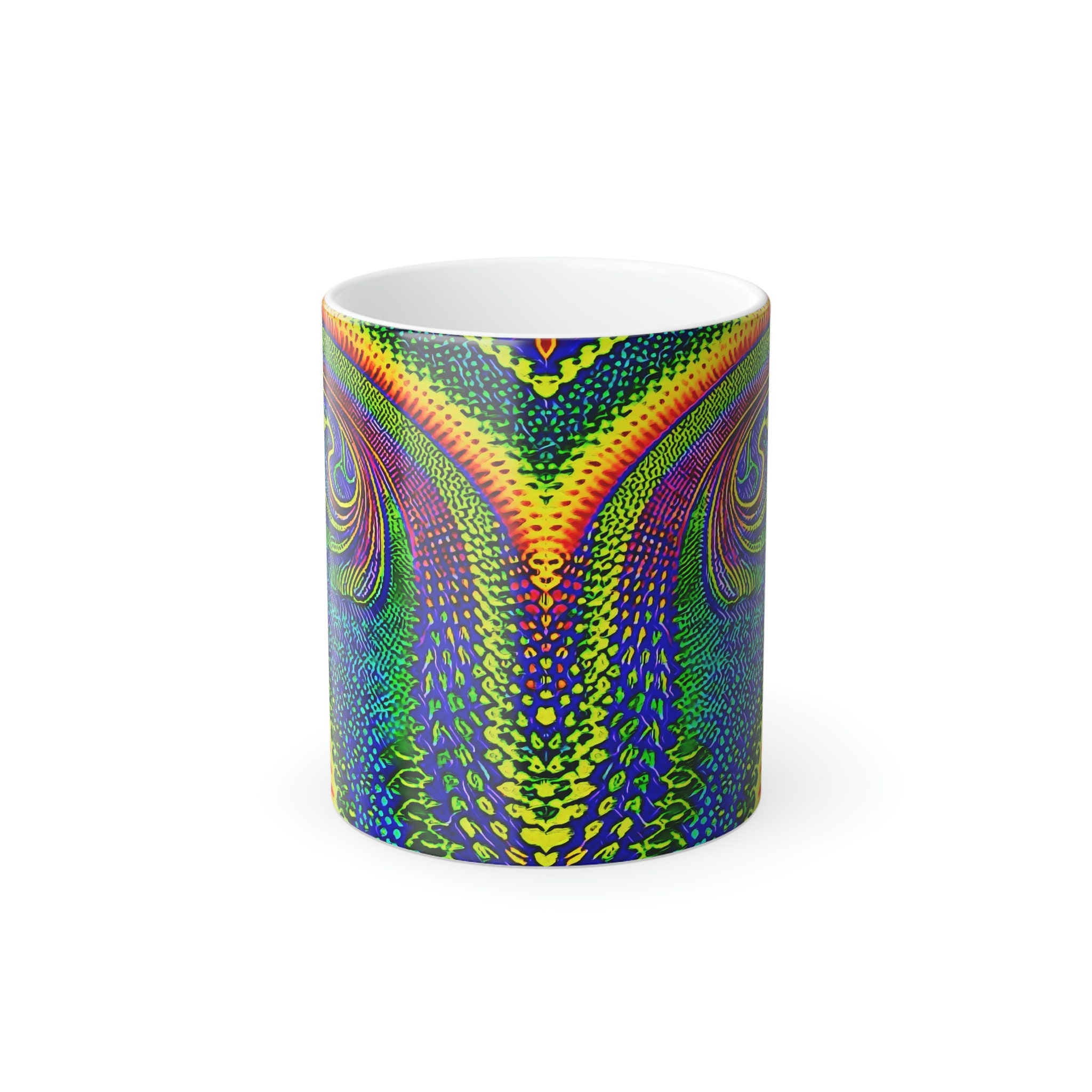 Psychedelic Color Changing Coffee Mug, 11 Oz - Etsy