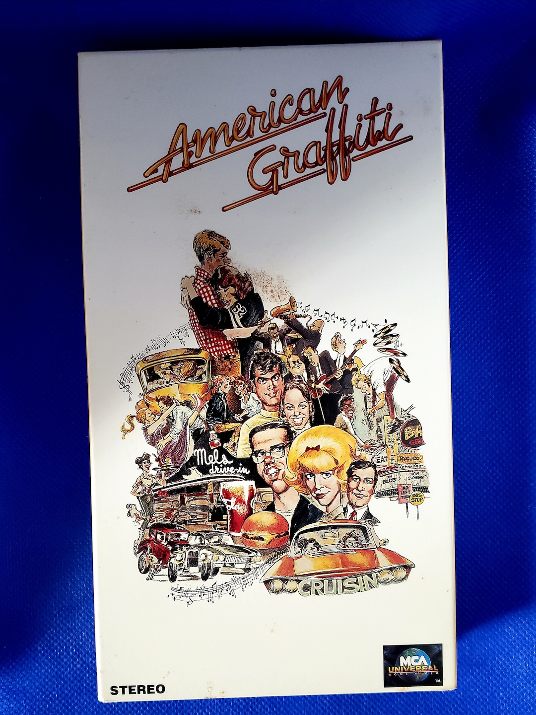 Vintage American Graffiti VHS Tape - MCA Universal - 1990 - Etsy