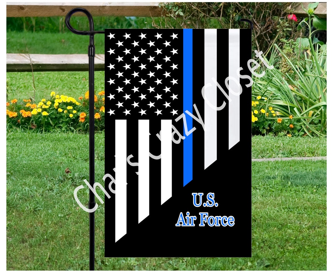 US Air Force PNG Garden Flag Design Instant Download - Etsy