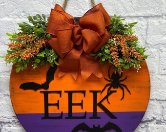 EEK Doorhanger 18 Round FARMHOUSE SIGN Wedding Fall - Etsy