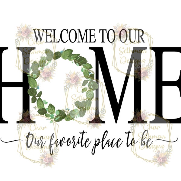 Sublimation Welcome - Etsy