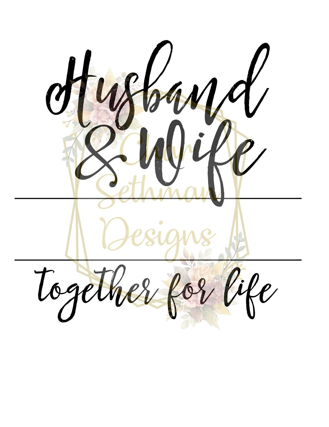 Together for Life Wedding Design SUBLIMATION PNG, 300 DPI - Etsy