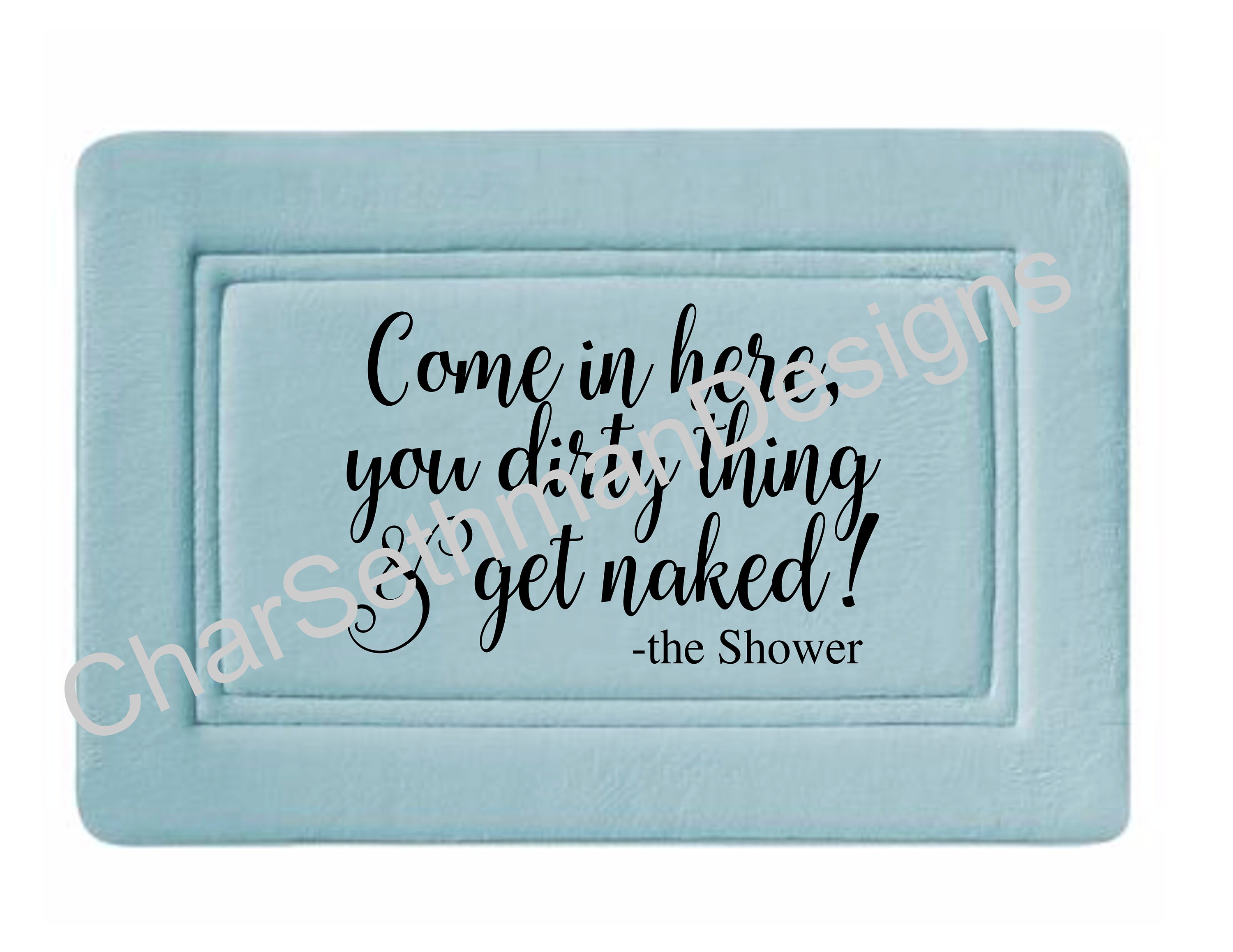 The Shower Bath Mat Design SUBLIMATION PNG 300 DPI | Etsy