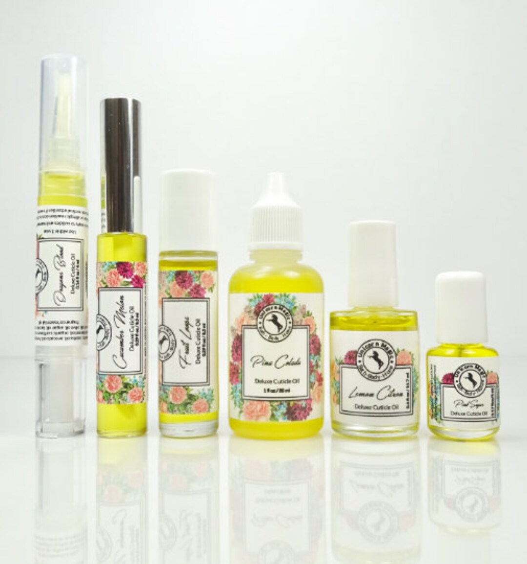 Deluxe Cuticle Oil - Handcrafted With Quality Ingredients - Vegan ...