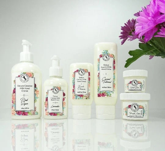 Deluxe Coconut Milk Hand & Body Lotion - Handcrafted With Quality ...