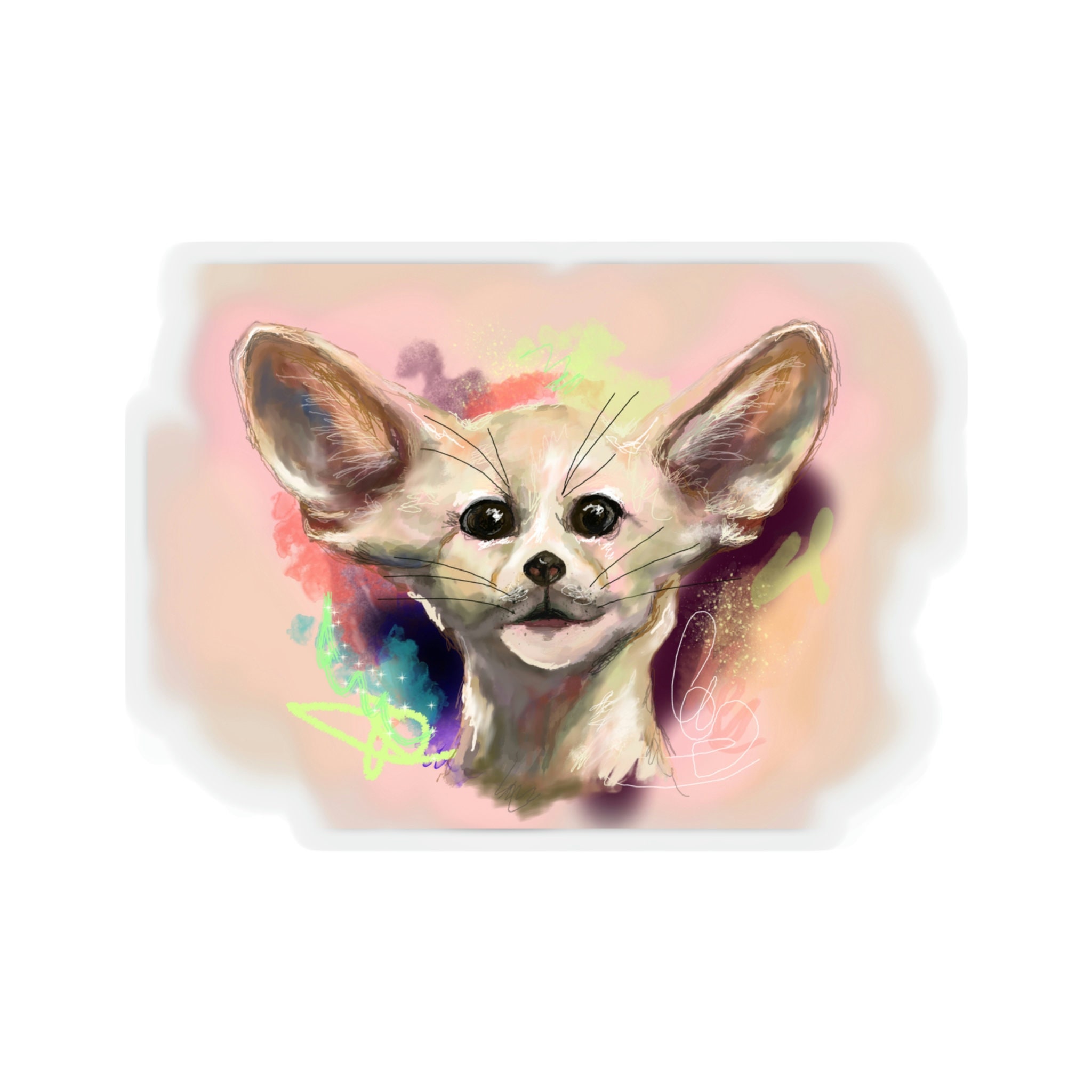 Fennec Fox Stickers - Etsy