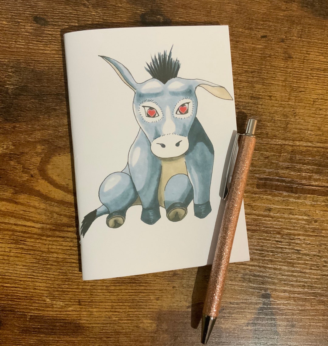 Donkey Heart Eyes - Etsy